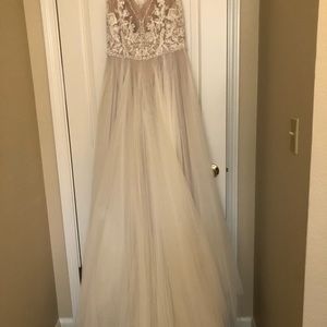 Wtoo | Dresses | Wtoo Cassis Wedding Dress In Mocha Color | Poshmark